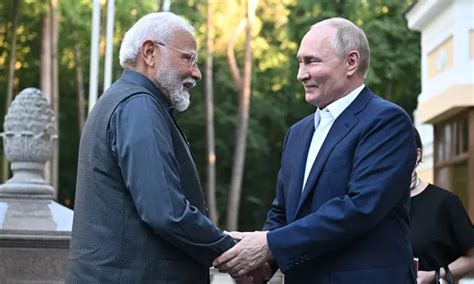 Modi Met Putin In Russia அதிபர் புதின் பிரதமர் மோடி சந்திப்பு