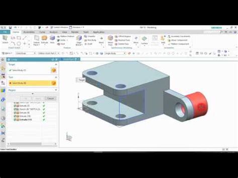 SIEMENS NX TRAINING TUTORIAL YouTube