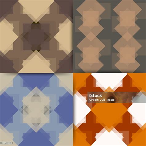 Vector Illustration Of Geometric Seamless Pattern Wallpaper Stock Illustration Download Image