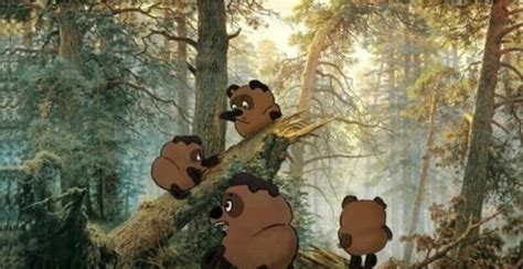 Создать мем винни пух мультфильм советский радостный вини пух винни пух Картинки Meme