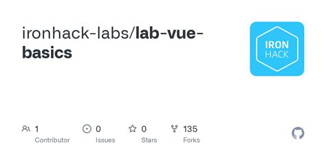 GitHub Ironhack Labs Lab Vue Basics