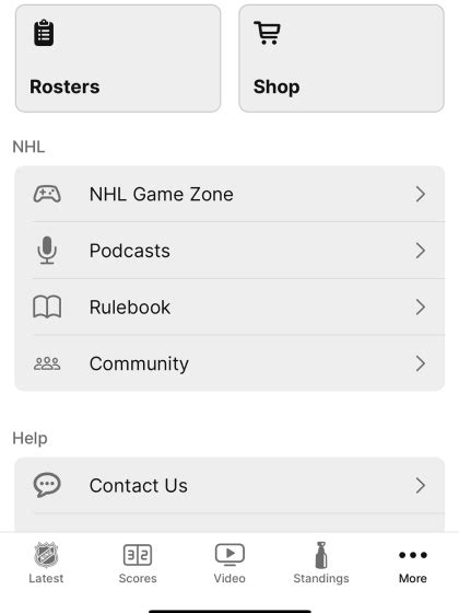 Mobile App Setup Washington Capitals