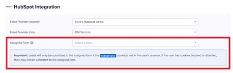 How To Connect OptinMonster With HubSpot