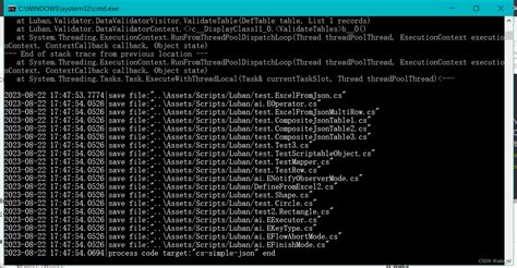 Unity强力配置插件luban【next最新版本】（一）部署unity Luban Csdn博客