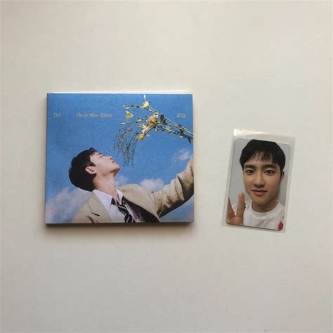 Exo Dokyungsoo Empathy 1st Mini Album Digipack Blue Ver