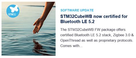 Stm32wb Cube New Ble 5 2 Emcu