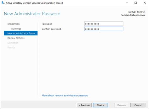 Install Uninstall Existing Domain Controller On Server 2016