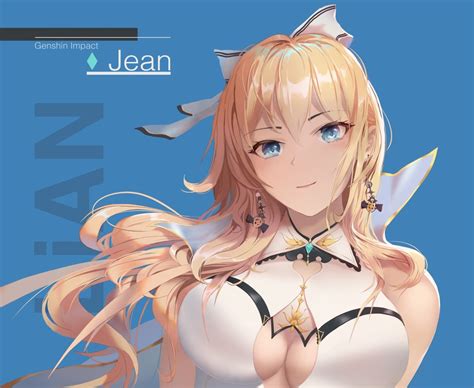 Jean Genshin Impact Drawn By Lian Danbooru