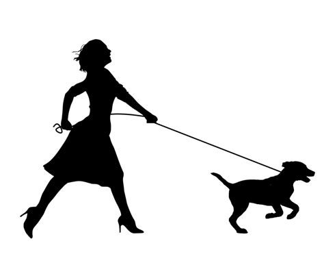 Woman Running With Dog Free Stock Photo - Public Domain Pictures
