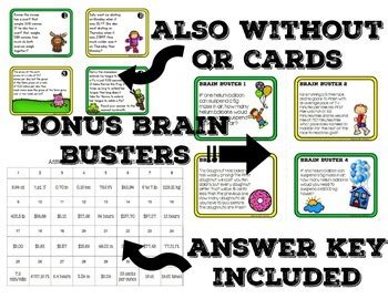 Decimals Task Cards By Meredith Anderson Momgineer TpT