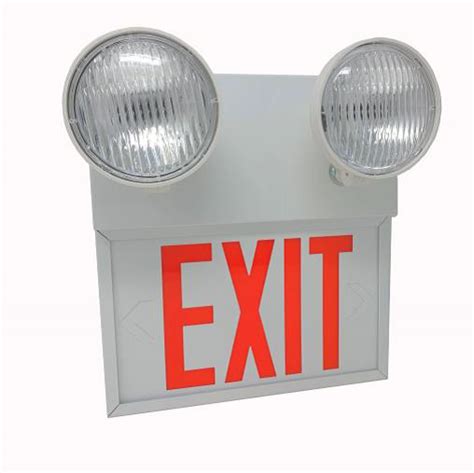 Self Diagnostic Test Exit Sign Combo 2ESDX Big Beam