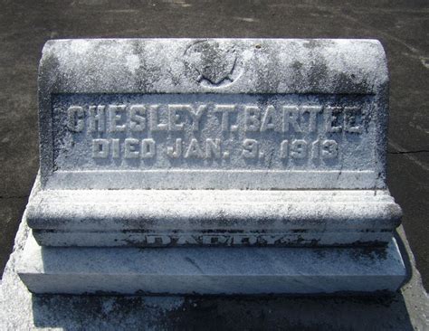 Chesley Thomas Bartee 1861 1913 Find A Grave Memorial