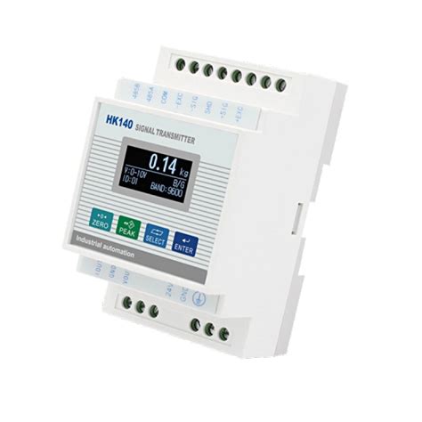 Guide Rail Type Weighing Force Measuring Signal Transmitter For Load Cells Hk140 Brans