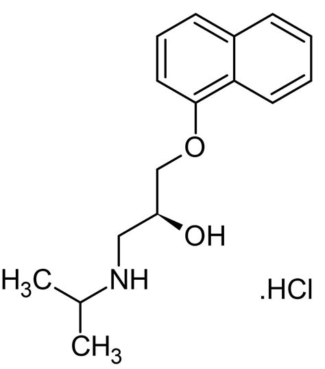 S Propranolol Hydrochloride Beta Adrenoceptor Antagonist Cas 4199