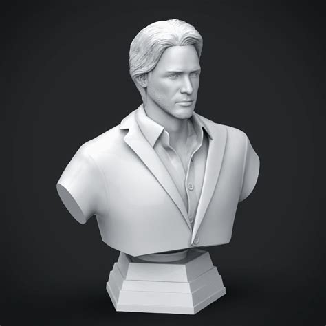 Download Stl File Keanu Reeves Bust • 3d Print Design • Cults