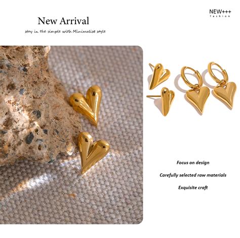 Серьги-кольца из нержавеющей стали | AliExpress