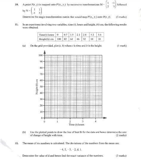 Kcse Past Papers 2020 Mathematics Paper 2