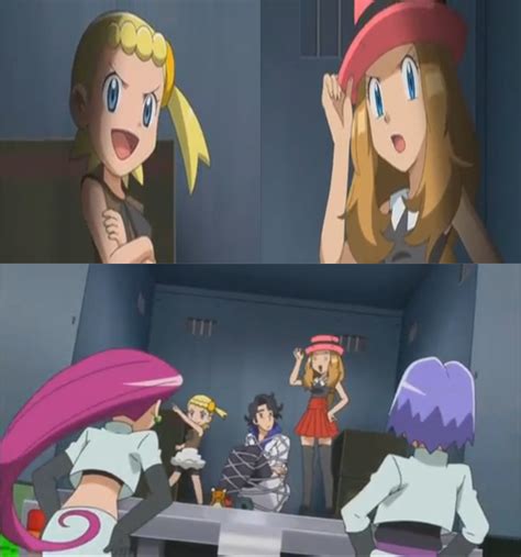 Serena Y Eureka Copian El Lema Del Equipo Rocket By Stolker256 On