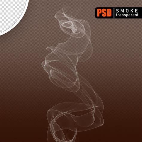 Psd коллекция дыма 3d визуализации на прозрачном фоне Премиум Psd Файл