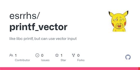Github Esrrhs Printf Vector Like Libc Printf But Can Use Vector Input