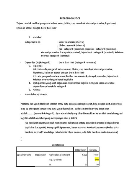 Regresi Logistik Pdf