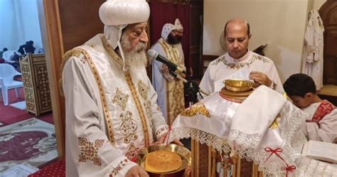 الكنيسة تحتفل بعيد الغطاس البابا تواضروس يترأس القداس فى كينج مريوط