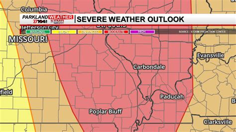 Severe Weather Threat Damaging Winds And Strong Tornadoes Possible Friday