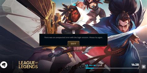 Como Corrigir O Erro De Login Do League Of Legends Falha No Lol Ao