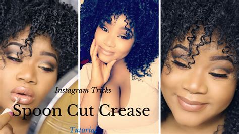 Instagram Tricks Spoon Cut Crease Elisheba Youtube