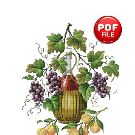 پترن شماره دوزی آشپزخانه خرید و دانلود فایل Pdf پترن شماره دوزی