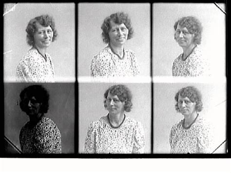 Kvinnoporträtt Sex Bilder Av Fru Olga Andersson Varav Den Ena är Kraftigt Underexponerad