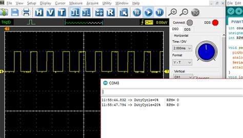 Serial Monitor Output Not In Sync With Oscilloscope Reading General