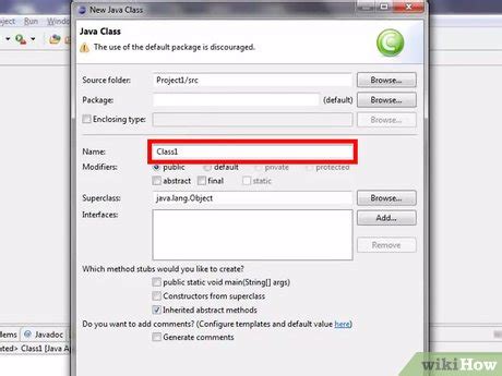 How To Start And Compile A Short Java Program In Eclipse 10 Steps