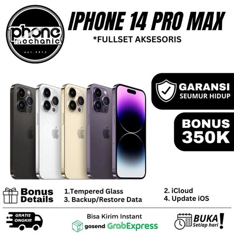 Jual 14 Promax Second Original Shopee Indonesia
