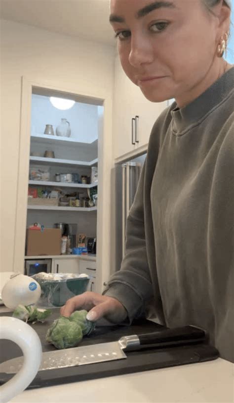 Of Course She Doesnt Wash The Brussel Sprouts Yuck Rhavensjh