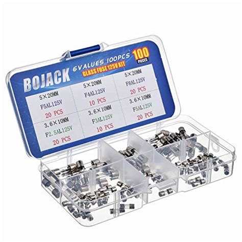 Christmas Light Fuses Kit 36x10mm Mini Fuse 125v 25a 3a