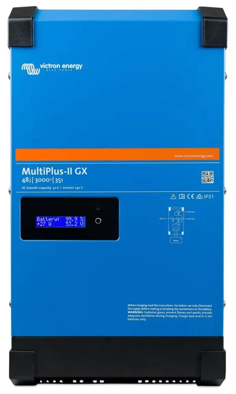 Ropere Victron Multiplus Ii Gx Hybrid Inverter 48v 3000va 35a 32a For Your Diy Projects
