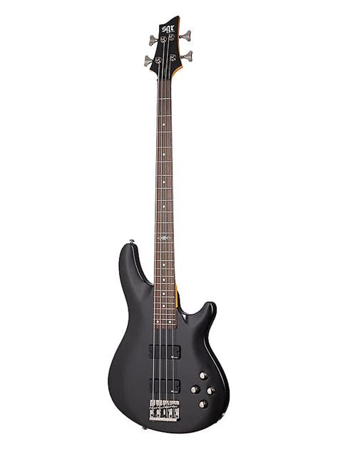 Schecter Sgr C 4 Midnight Satin Black Reverb