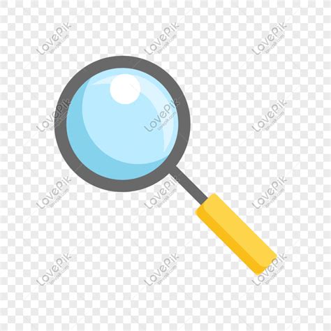 검은 색 돋보기 그림 Png 일러스트 무료 다운로드 Lovepik