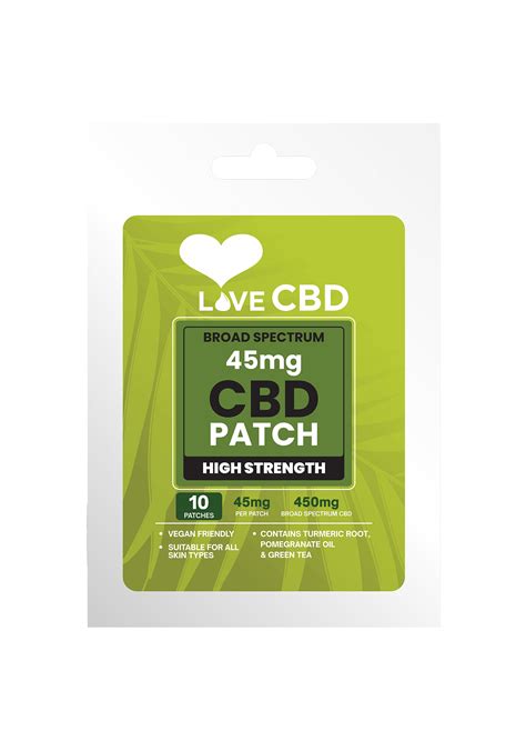 Cbd Patches Cannabidiol Patches High Strength