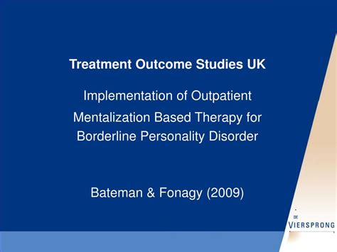 Ppt Mentalization Based Therapy A Summary Of The Evidence And New Developments Powerpoint