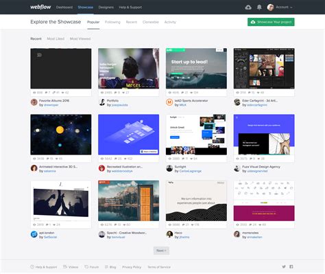 Amazing Sources Of Web Design Inspiration Webflow Blog