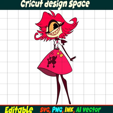 Angel Dust Svg Moxxie Svg Niffty Hazbin Hotel Svg Alastor Svg Pngink