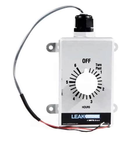 Leak Defense 4 Hour Timer Water Security Solutions