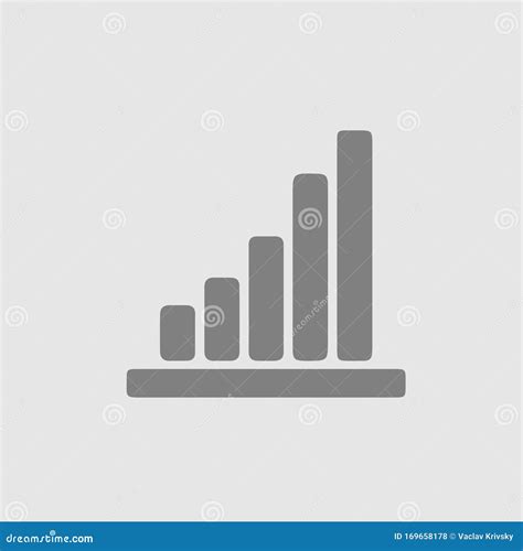 Column Graph Vector Stock Vector Illustration Of Statistics 169658178