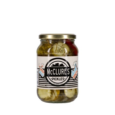 Mcclures Pickles Sweet And Spicy Crinkle Cut Pickles 500g Product Distribution