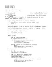 Minor C Include Stdio H Include Stdlib H Include Unistd H Int Main Int Argc Char Argv Cfw