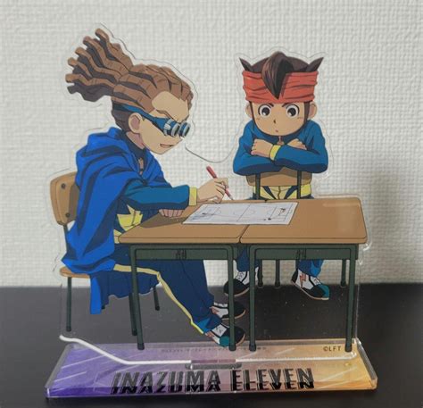 イナズマイレブン くじ引き堂 アクリルスタンド 円堂守 鬼道有人 メルカリ