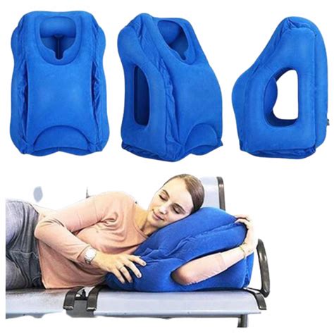 Poduszka Podróżna Dmuchana Ergonomiczna Wygodna Poduszka podróżna turystyczna na szyję