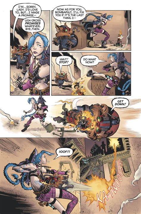 Surrender At 20 Ziggs And Jinx Paint The Town Comic